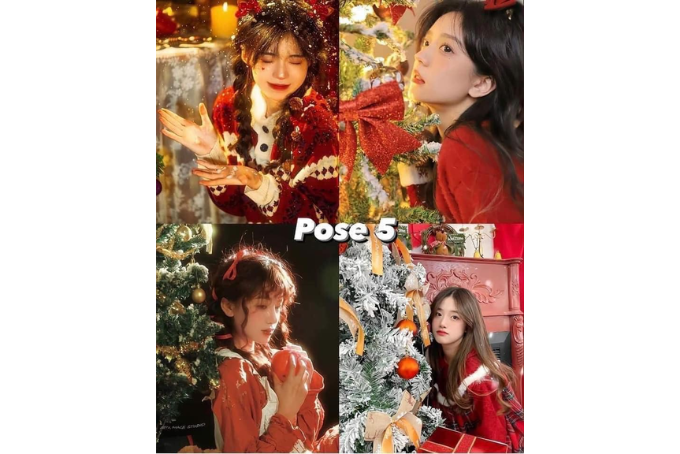 [SIÊU PHẨM] 13+ cách tạo dáng chụp ảnh Noel đẹp nhất 2023